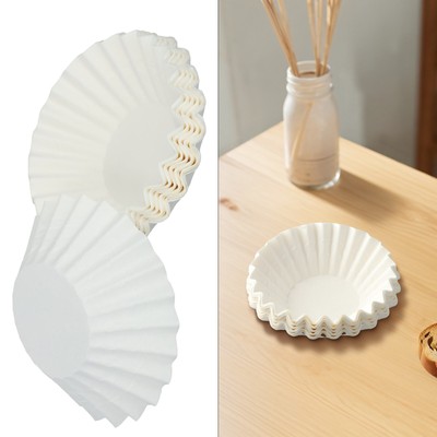 Coffee Paper Filters 2.0 Large 50pcs Coffee Machine Disposable Paper ...