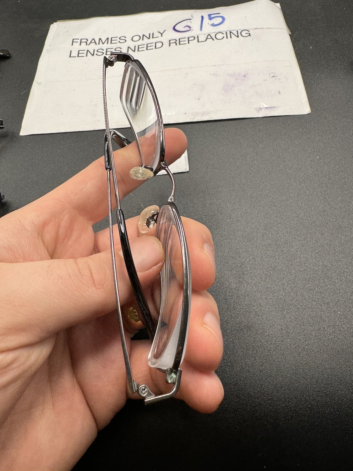 Marchon Eyeglasses Frames Mens AUTOFLEX 82 with Flexon Gunmetal 54-29 ...