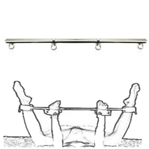 Heavy Duty Stainless Steel Bondage Handcuff Ankle Cuffs BDSM leg ...