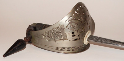 BRITISH MILITARY CAP BADGES, Early ER II Officer's Sword & Scabbard ...