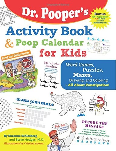 DR. POOPER'S ACTIVITY BOOK AND POOP CALENDAR FOR KIDS: By Suzanne VG ...