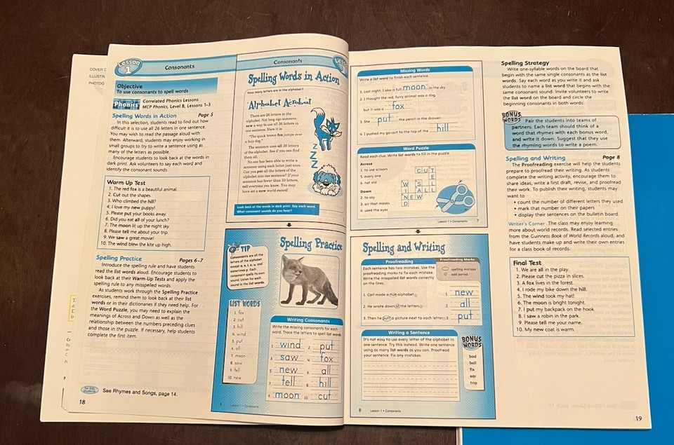 SPELLING WORKOUT B Level 2nd Grade MCP Modern Student & Teacher Edition ...