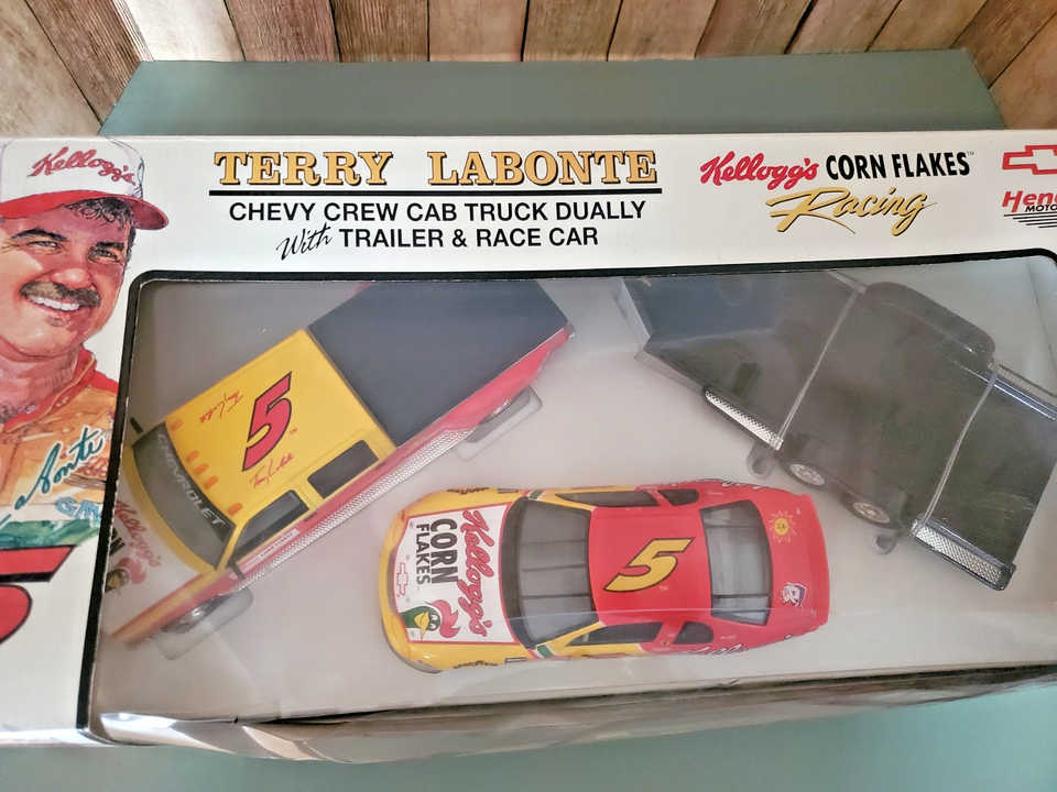 Kellogg's Terry Labonte Chevy TRUCK TRAILER RACE CAR Die Cast 96 ...