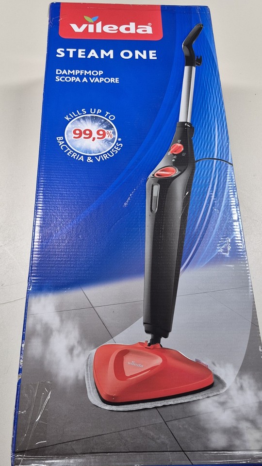 Vileda Steam one Dampfreiniger Dampf, Wisch, Mop für, Hartböden 1550 W ...