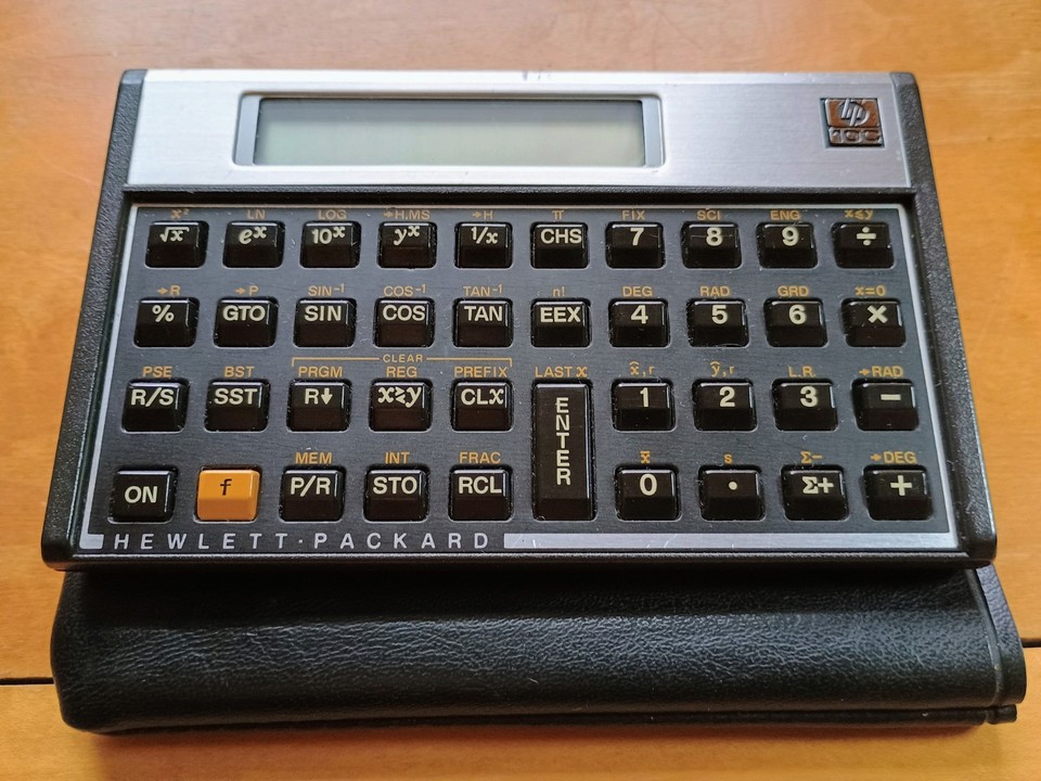 Hewlett-Packard HP 10c RPN Scientific Calculator, w/Batteries & Case | eBay