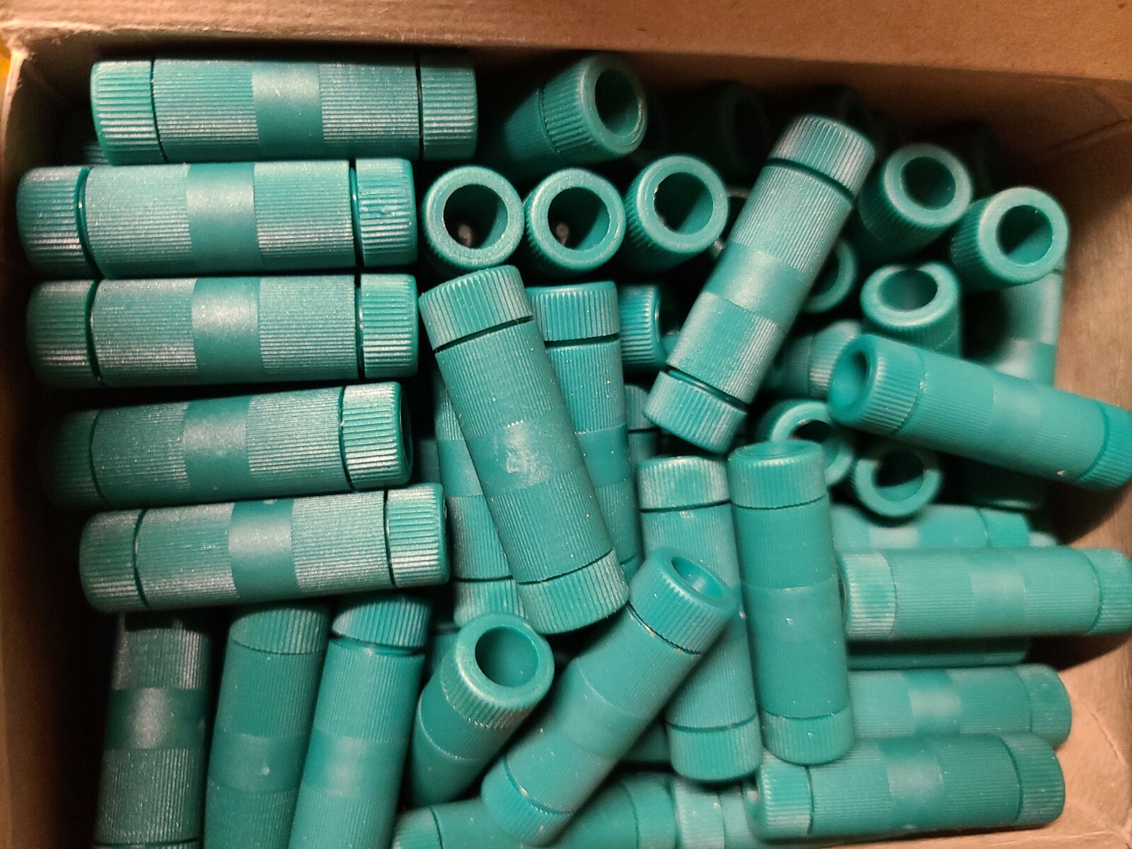 Posi-Lock 6-8 Gauge Green, (Insulated Butt Splice 50 PACK! PL0608 Box ...