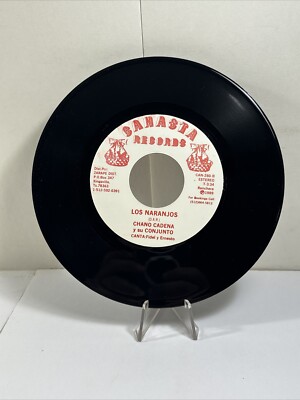 Chano Cadena 45 Rpm La Pistolita/los Naranjos Canasta Records ...