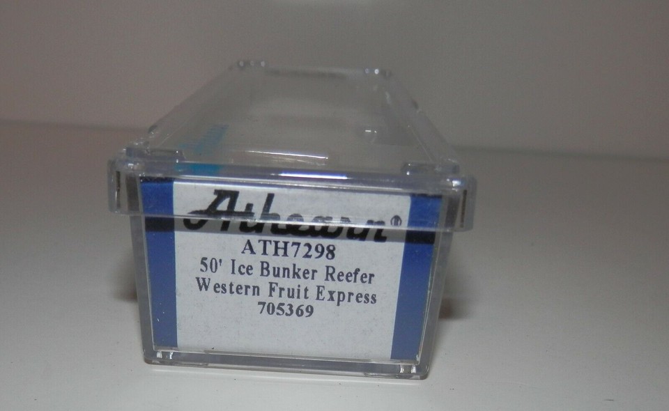 Athearn N Scale 50' Western Fruit Express 705369 Ice Bunker Reefer # ...