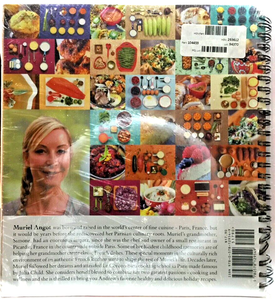 Andrew and Muriel's Healthy Happy Holidays Cookbook NEW SEALED ...