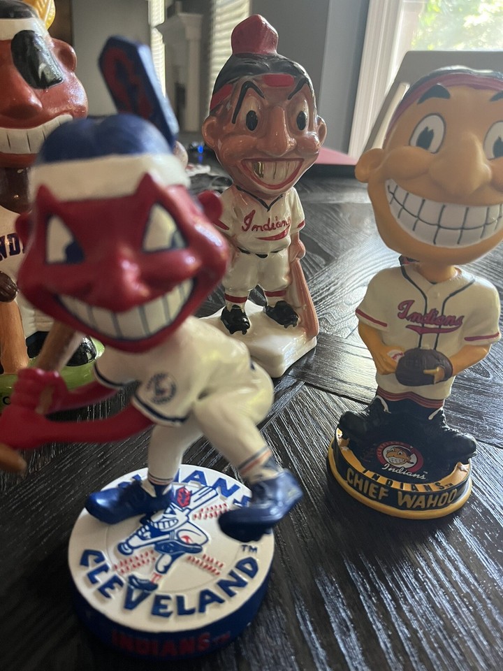Vintage Cleveland Indians Tribe WAHOO BOBBLEHEAD. No Box. Plus Free ...