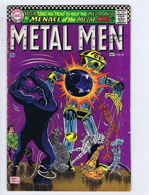Metal Men #26 DC Pub 1967 Menace of the Metal Mods ! | eBay