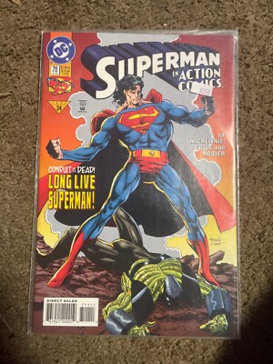 Cb6~comic book Superman - 711 - July - 9 | eBay