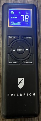 Genuine Friedrich Air Conditioner AC Remote Control 62601015 SL24N30B ...
