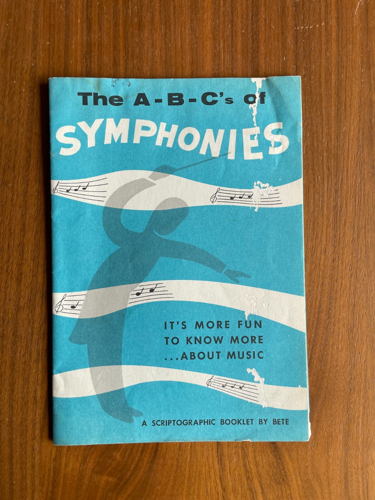 The A-B-C's Of Symphonies A Scriptographic Booklet By Bete 1954 | eBay
