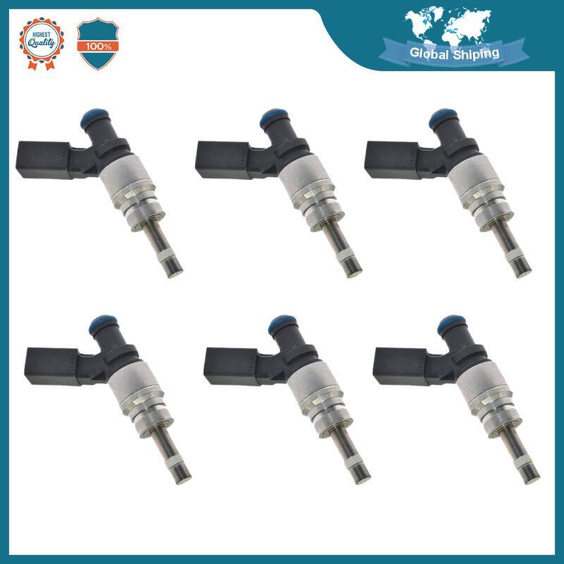 6PCS* Fuel Injectors FIJ0035 For 2009-2012 Audi Q5 3.2L V6 06E906036E ...