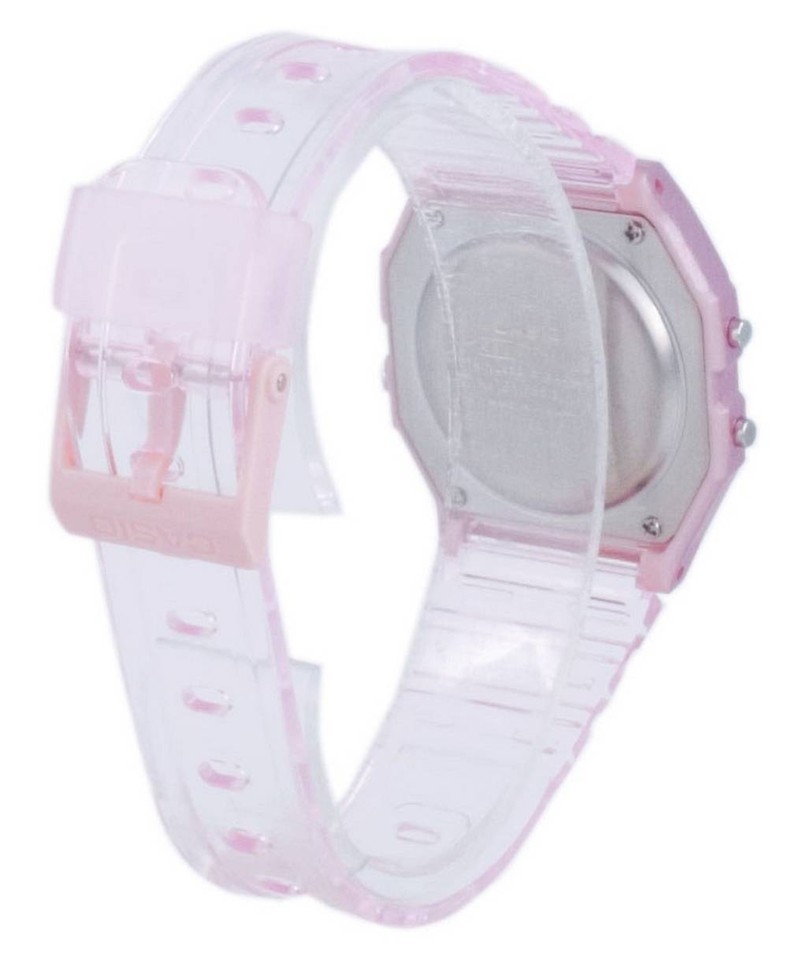 Casio F91W Pink Digital Alarm Calendar Stopwatch Light F-91WS-4 Mens ...