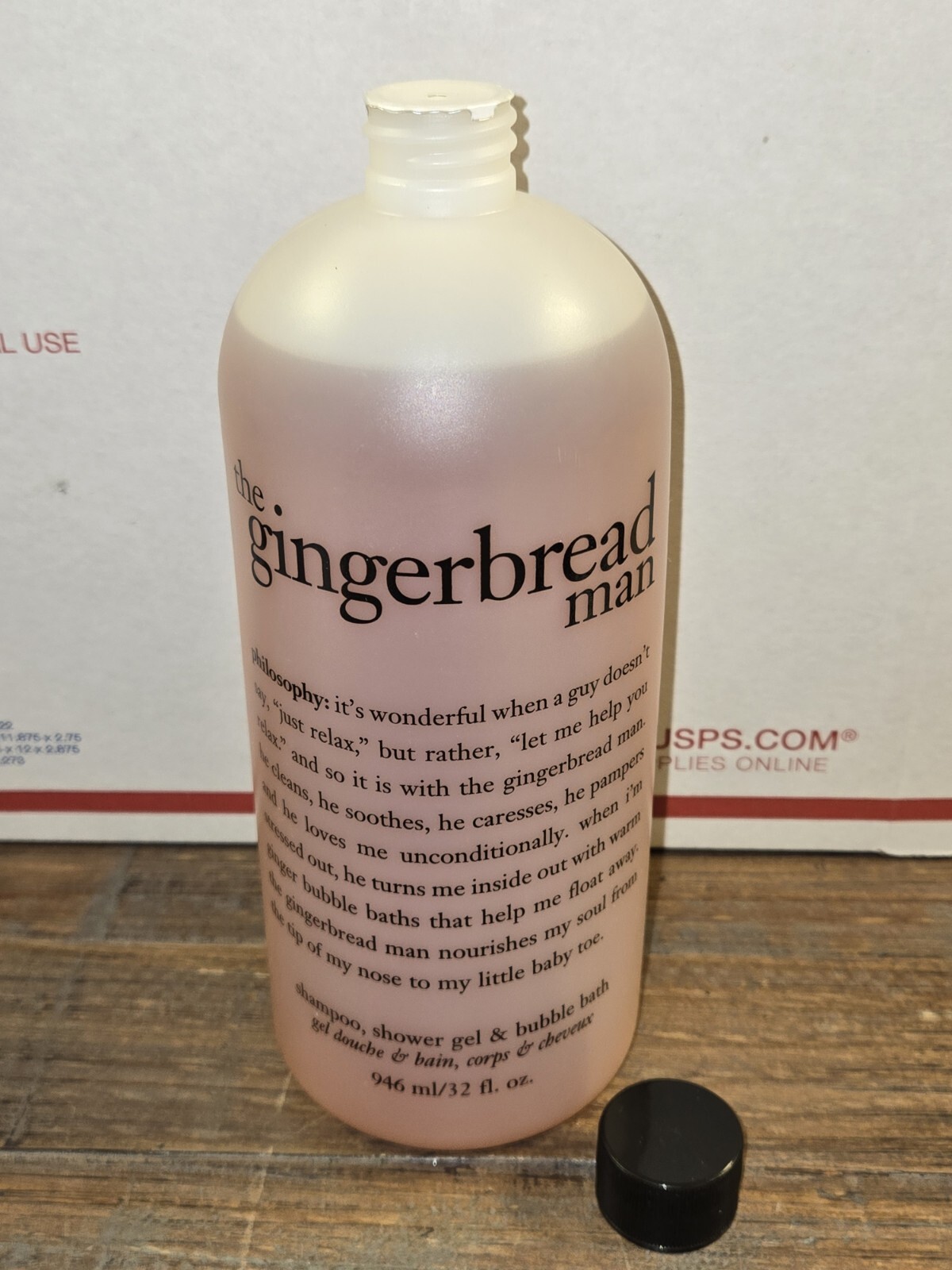 Philosophy The Gingerbread Man 3-in-1 Shampoo, Shower Gel & Bubble Bath ...