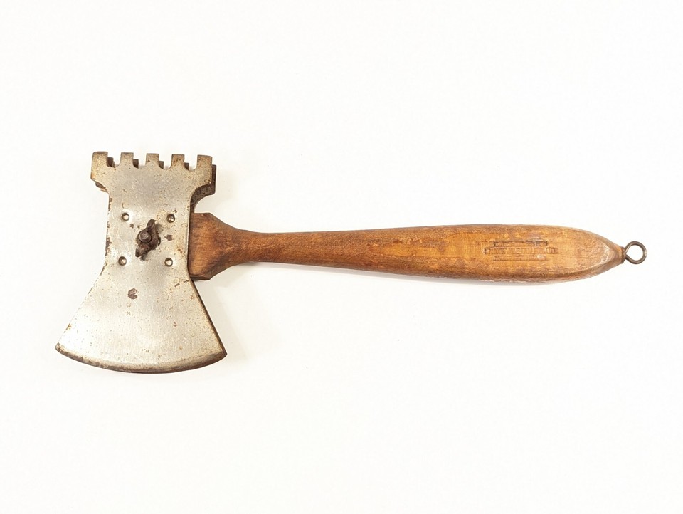 Vintage Meat Tenderizer Cleaver M. H. Tyler Mfg Co. Double Blade Axe | eBay