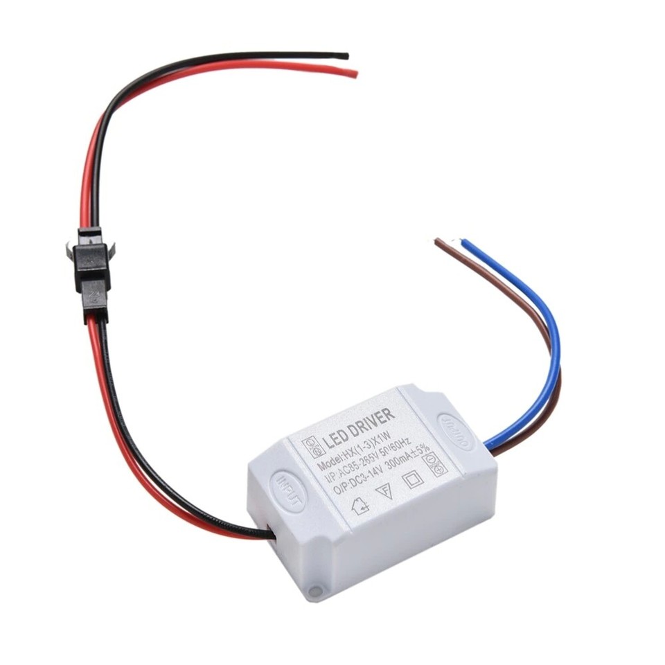 LED Light Driver AC 120V/240V to DC 12V Transformer Power Adapter ...