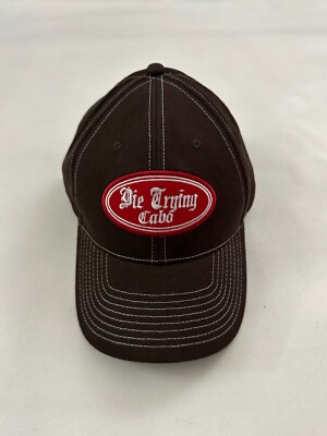 Die Trying Cabo Embroidered Brown Baseball Hat Cap Adjustable One Size ...