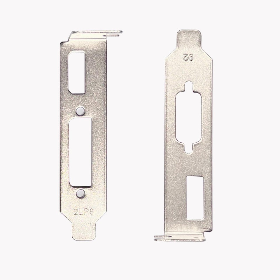 ECKDZMY Low Profile/Half Height Bracket for DP/HDMI + VGA and HDMI+ DVI ...