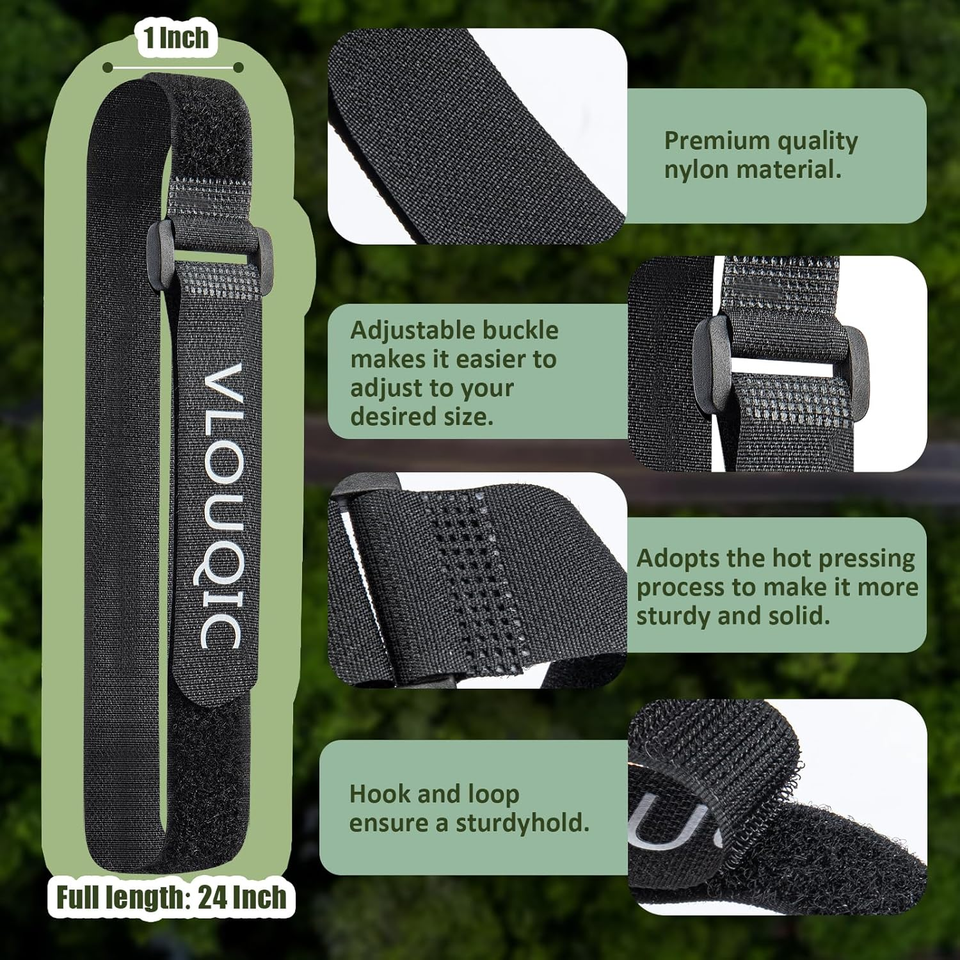 4 PCS Bike Rack Straps Bike Wheel Straps, Adjustable Bike Straps for ...