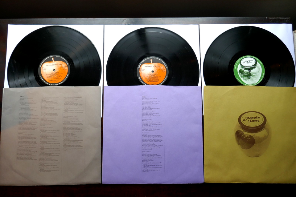 GEORGE HARRISON TRIPLE LP BOX SET ' ALL THINGS MUST PASS ' STCH 1639 ...