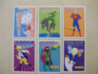 (6) 1994 SkyBox THE SIMPSONS SERIES 2 RADIOACTIVE MAN INSERTS w/BUG BOY ...
