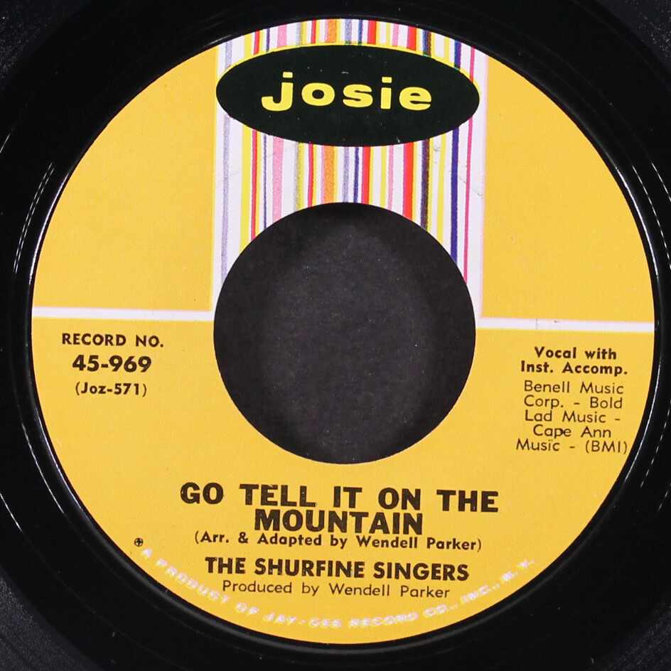 SHURFINE SINGERS: silent night & the 11 o'clock news / go tell it on ...