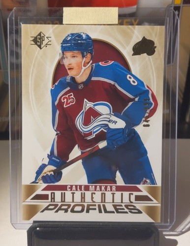 Cale Makar 2020-21 Upper Deck SP Authentic Profiles Gold #/999 Colorado ...