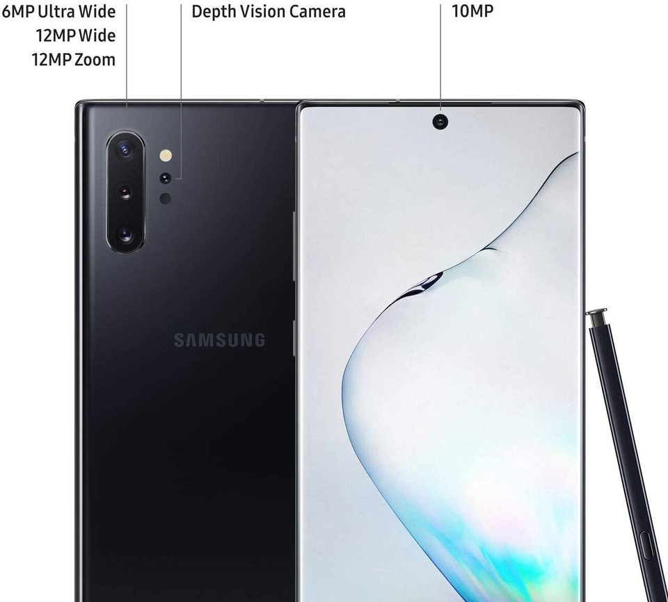 Samsung Galaxy Note 10+ SM-N975 12+256GB 4G Handys Ohne Vertrag Ohne ...