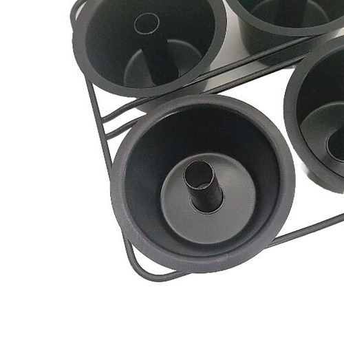 Mini Angel Food Baking Pan 4 Count Non-Stick Mini Cakes 9.5" x 9.5" | eBay