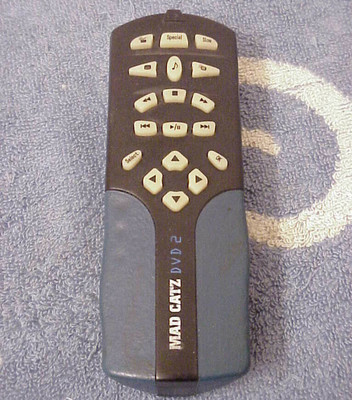 MAD CATZ DVD 2 Remote Control PS2 / TV / VCR ~ Remote Control ONLY | eBay