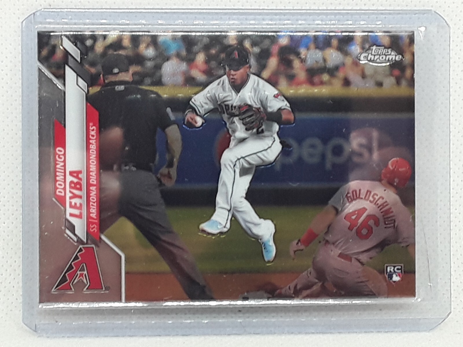 Domingo Leyba 2020 Topps Chrome Baseball - #10 RC - Arizona ...
