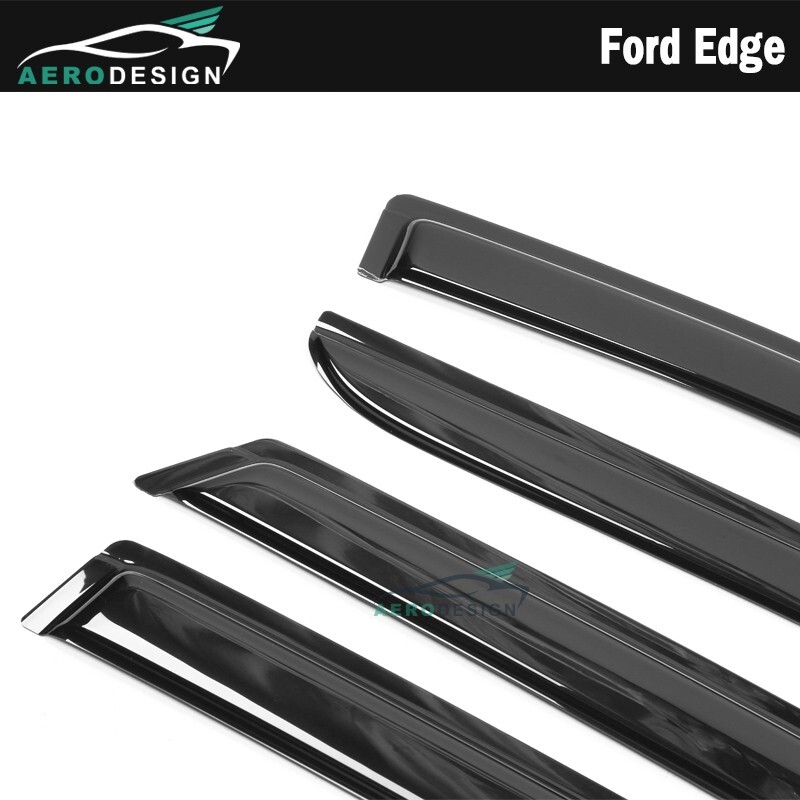 For 07-14 Ford Edge Window Visor Rain Shade Guard Vent Deflector Front ...