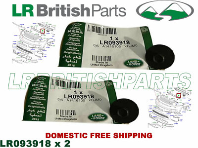 GENUINE LAND ROVER FRONT BUMPER MOUNT BRACKET SCREW RANGE VELAR ...