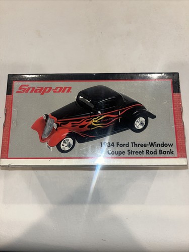 Snap-On Tools 1934 Ford 3 Window Coupe Street Rod Bank - Vintage - NEW ...