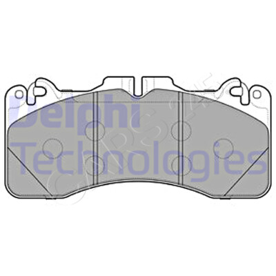 DELPHI Disc Brake Pad Set For LEXUS Ls 06- 04465-0W150 | eBay
