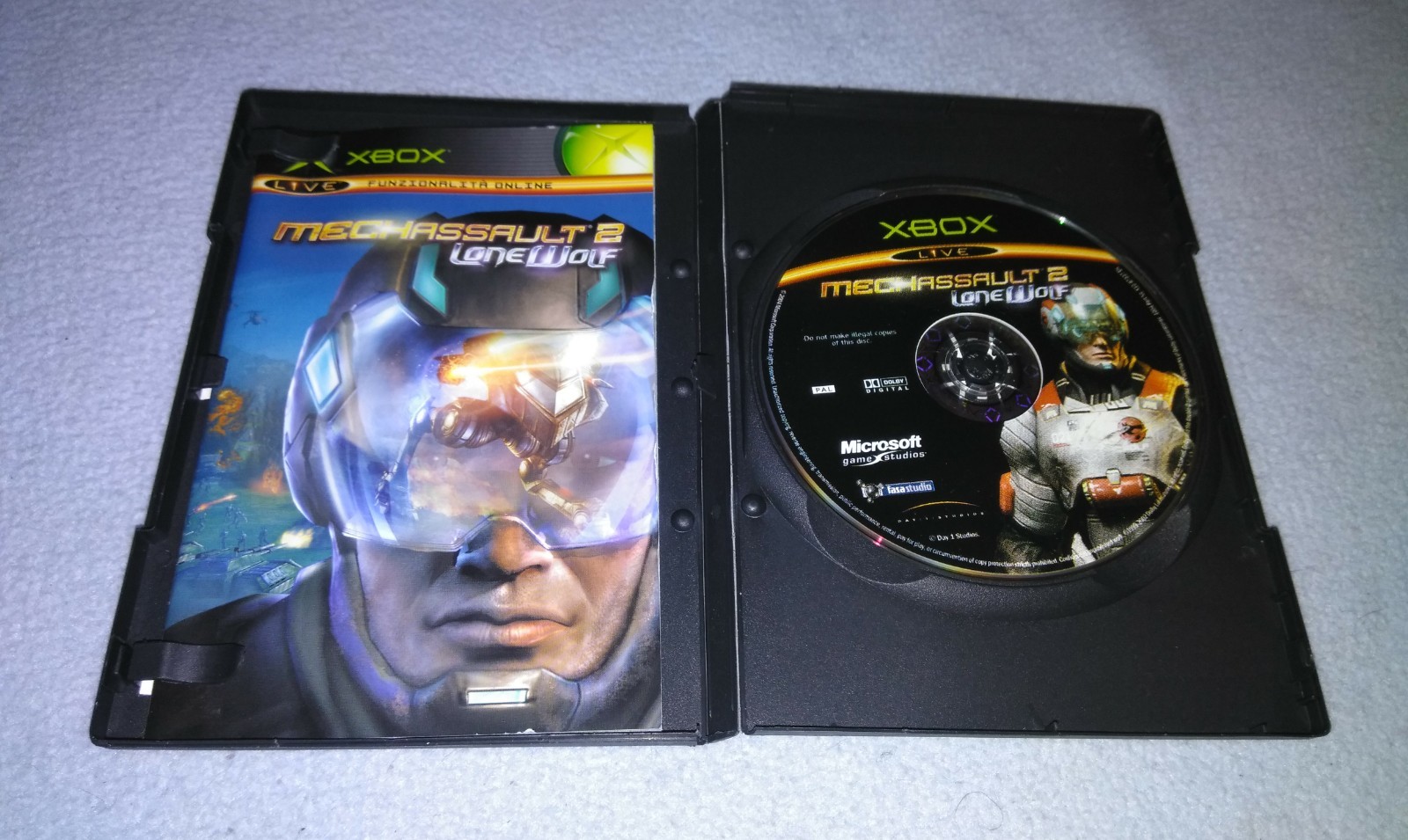 XBOX IMPORT GAME MECHASSAULT 2 LONEWOLF PAL ITALIANO RARE complete | eBay