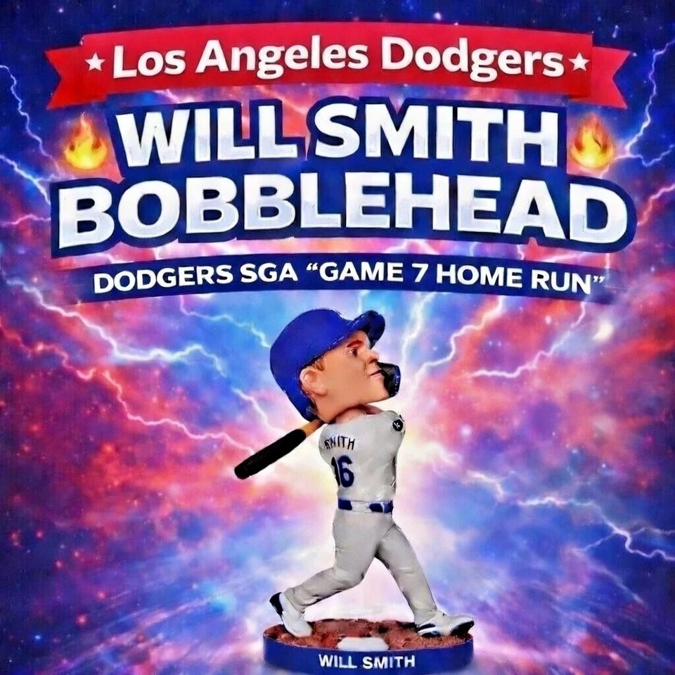 PRESALE Will Smith Game 7 World Series Home Run Bobblehead SGA 3/28/26 ...