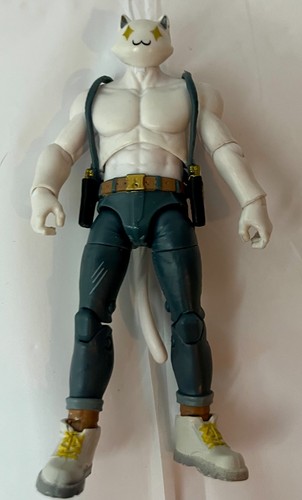 Jazwares 6" Meowscles – White Variant – Fortnite – Loose, No Acc | eBay