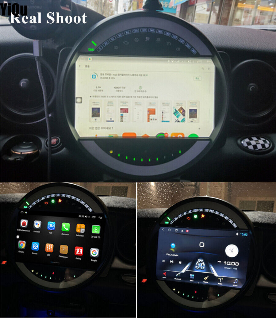 9" Android Car Stereo Radio Gps Navi Carplay for Bmw Mini Cooper R56 ...