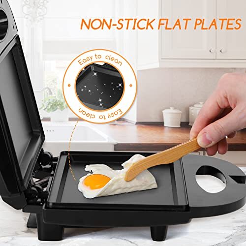 Aigostar Deep Fill Toastie maker, Sandwich Toaster with Non-Stick Flat ...