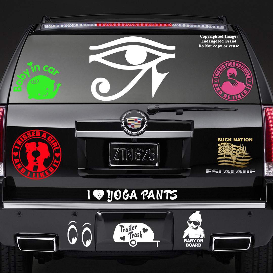 Funny Eye of Ra Isis JDM Boost Drift Fits Jeep Truck Car Sticker Decal ...