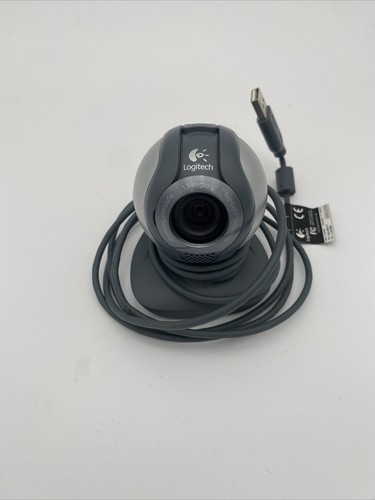 LOGITECH WEBCAM C500 V-U0006 860-000177 GREY SILVER USB | eBay