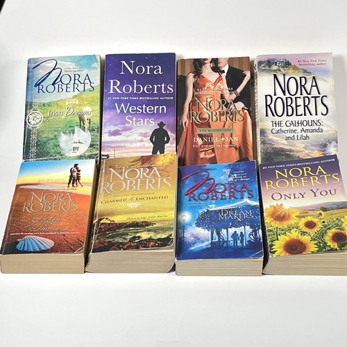 Nora Roberts Lot of 8 Mass Market Paperback Books - Multiple Novels Per ...
