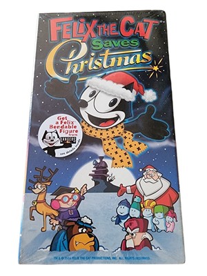 FELIX THE CAT Saves Christmas Factory Sealed VHS VIDEO 2004 RARE ...
