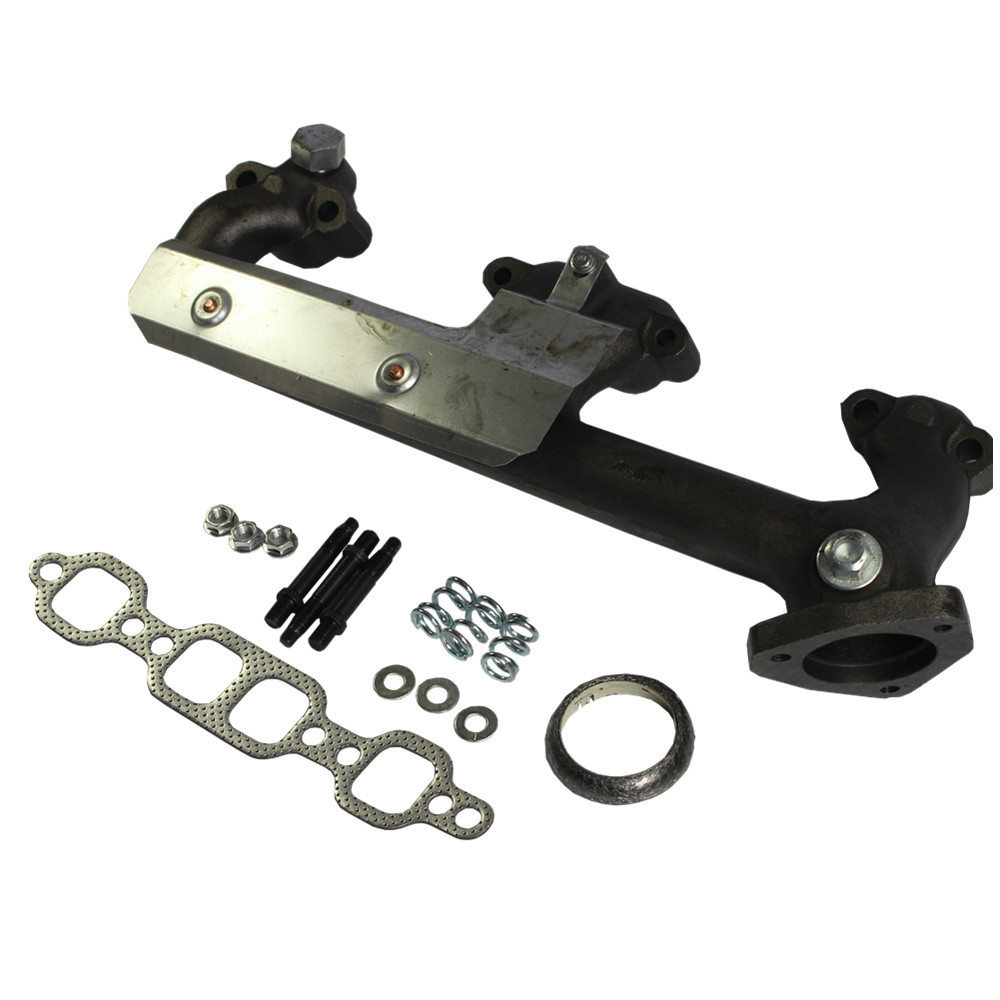 Left Exhaust Manifold With Heat Shield for Chevrolet GMC Pickup Truck ...