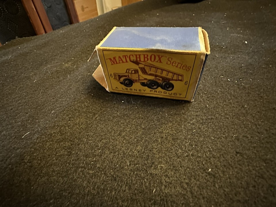 Vintage Lesney Matchbox Toy #6 Euclid - Excellent Condition w/ Original ...