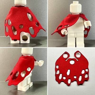 5 Cloth Tattered Torn Cloak Cape for LEGO Minifigures - Pick 5 colors ...